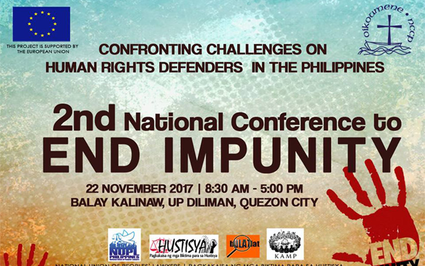 2nd National Conference to End Impunity – Enhancing Advocacy and Action ...