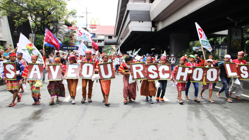 Church group decries relentless attacks against Bakwit Schools ...